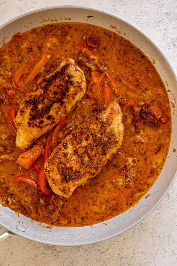 Creamy Red Pepper Chicken - The Healthy-ish Food