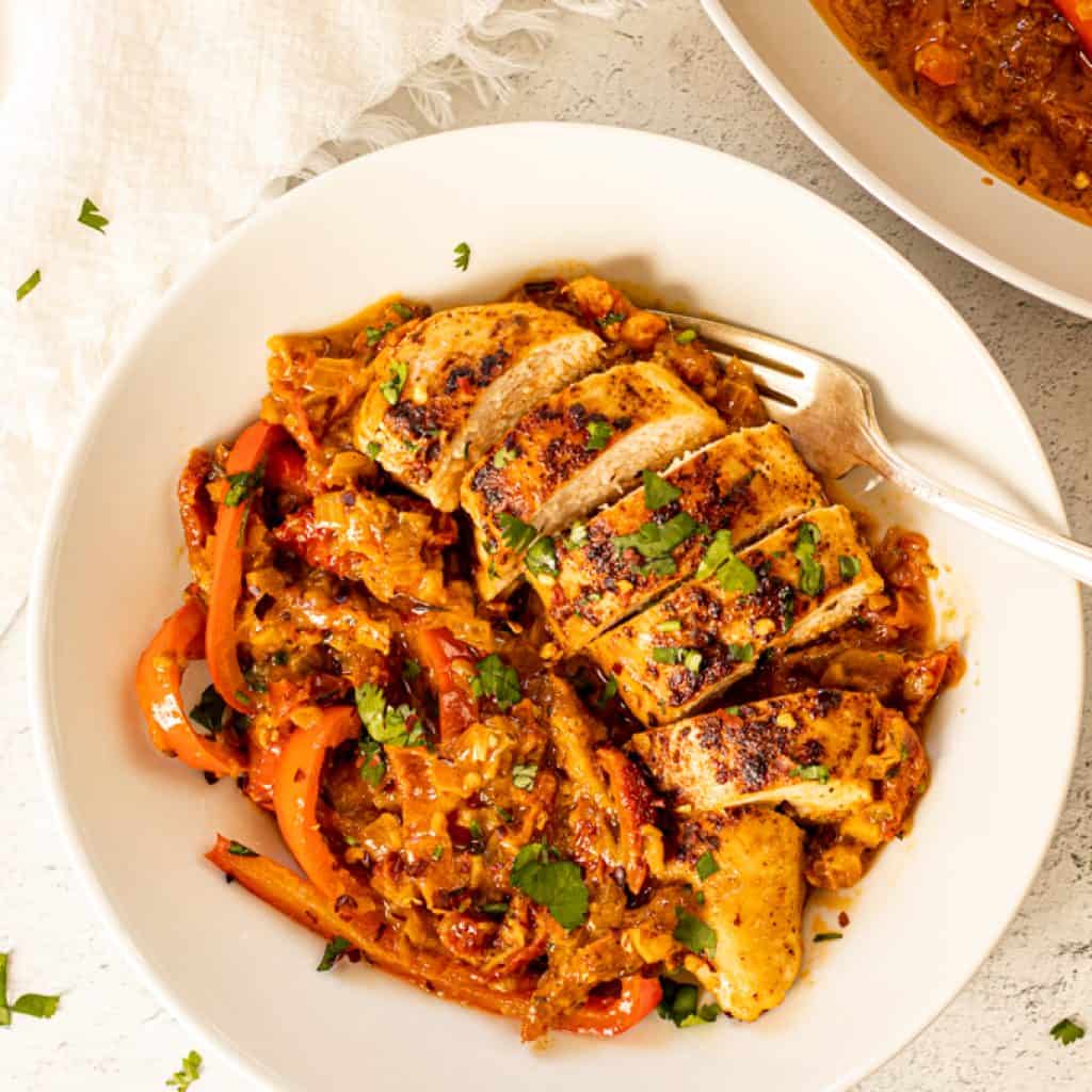 Creamy Red Pepper Chicken - The Healthy-ish Food